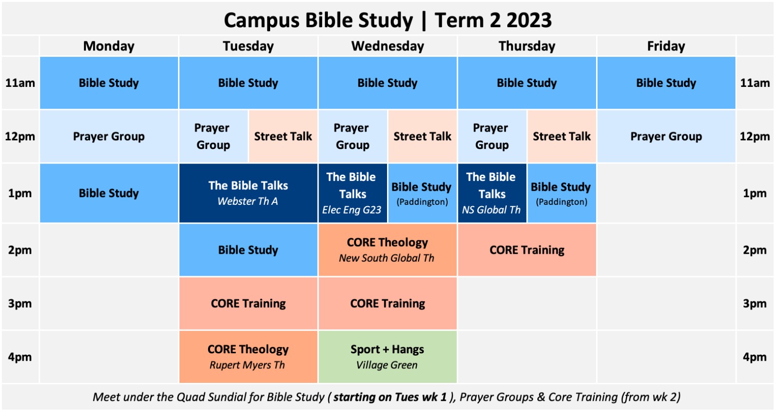 Welcome — Campus Bible Study