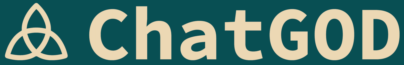 ChatGOD — Campus Bible Study
