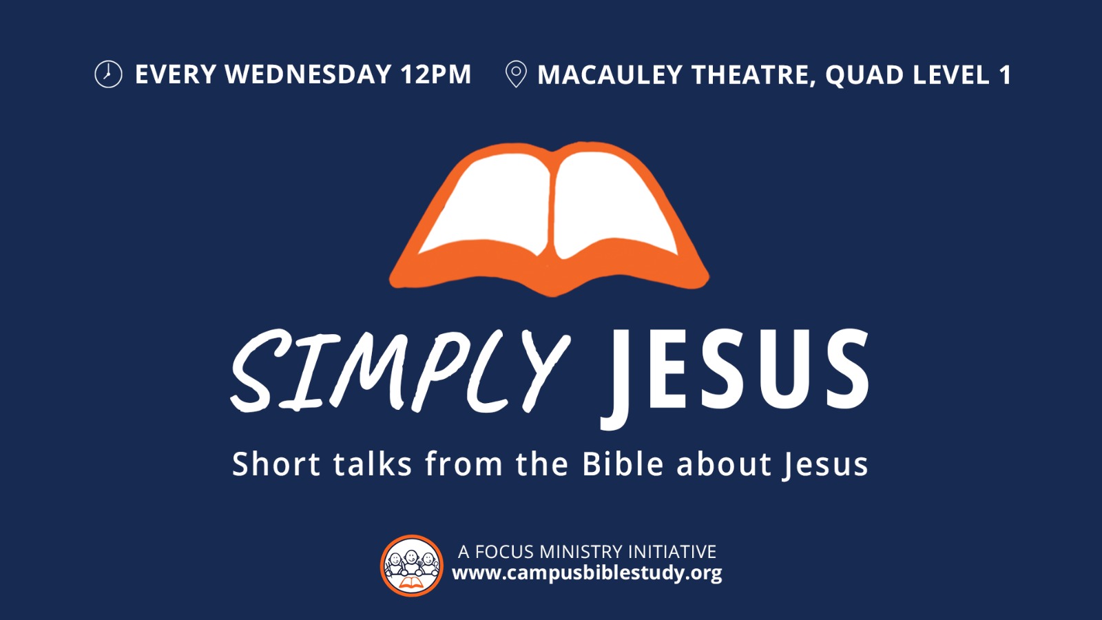 Welcome — Campus Bible Study